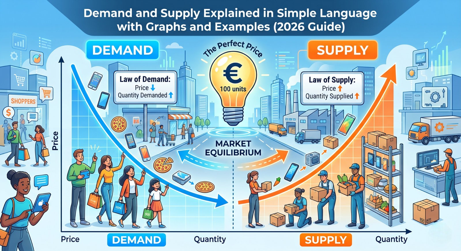 Demand and Supply explained: A Simple Student Guide